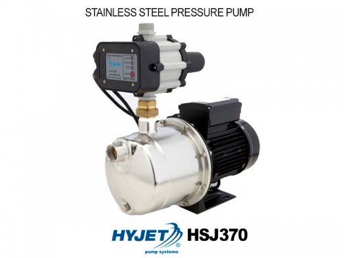 Hyjet Stainless Steel Pressure Pump HSJ370 - The Watershed Water Systems